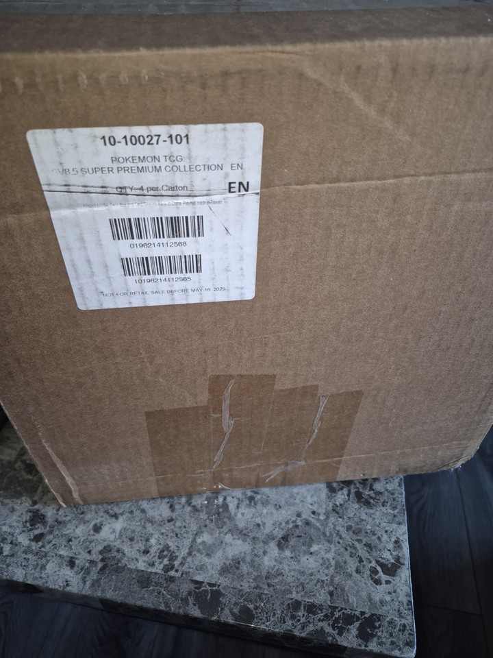 Prismatic Evolutions Super-Premium Collection Case SEALED FAST SHIP ...