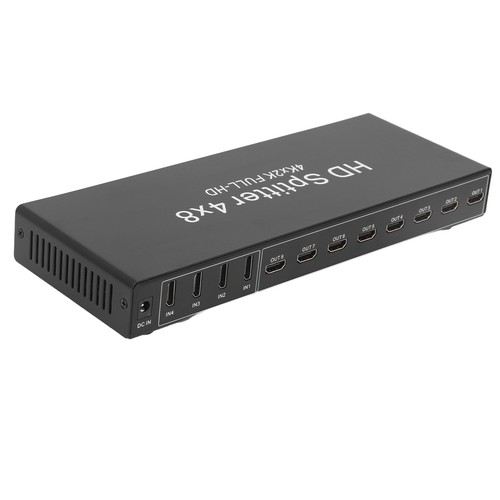 4K HD Multimedia Interface Splitter 4 In 8 Out HD Multimedia Interface ...