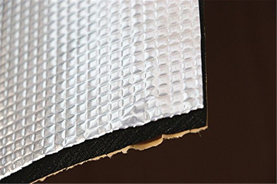 Heat Shield Sound Deadener Pad Car Firewall Thermal Noise Proof ...