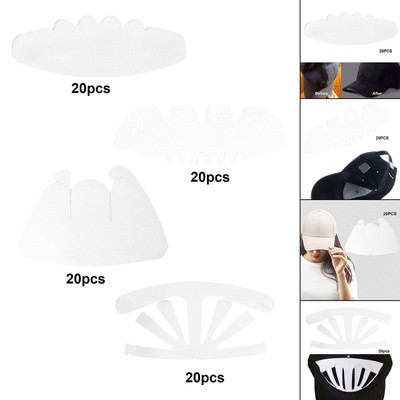 20Pcs Hat Sweat Liners for Cap, Baseball Cap Liner, Hat Sweat Protector ...