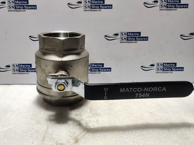 Matco-Norca 754N Ball Valve Size: 3 | eBay
