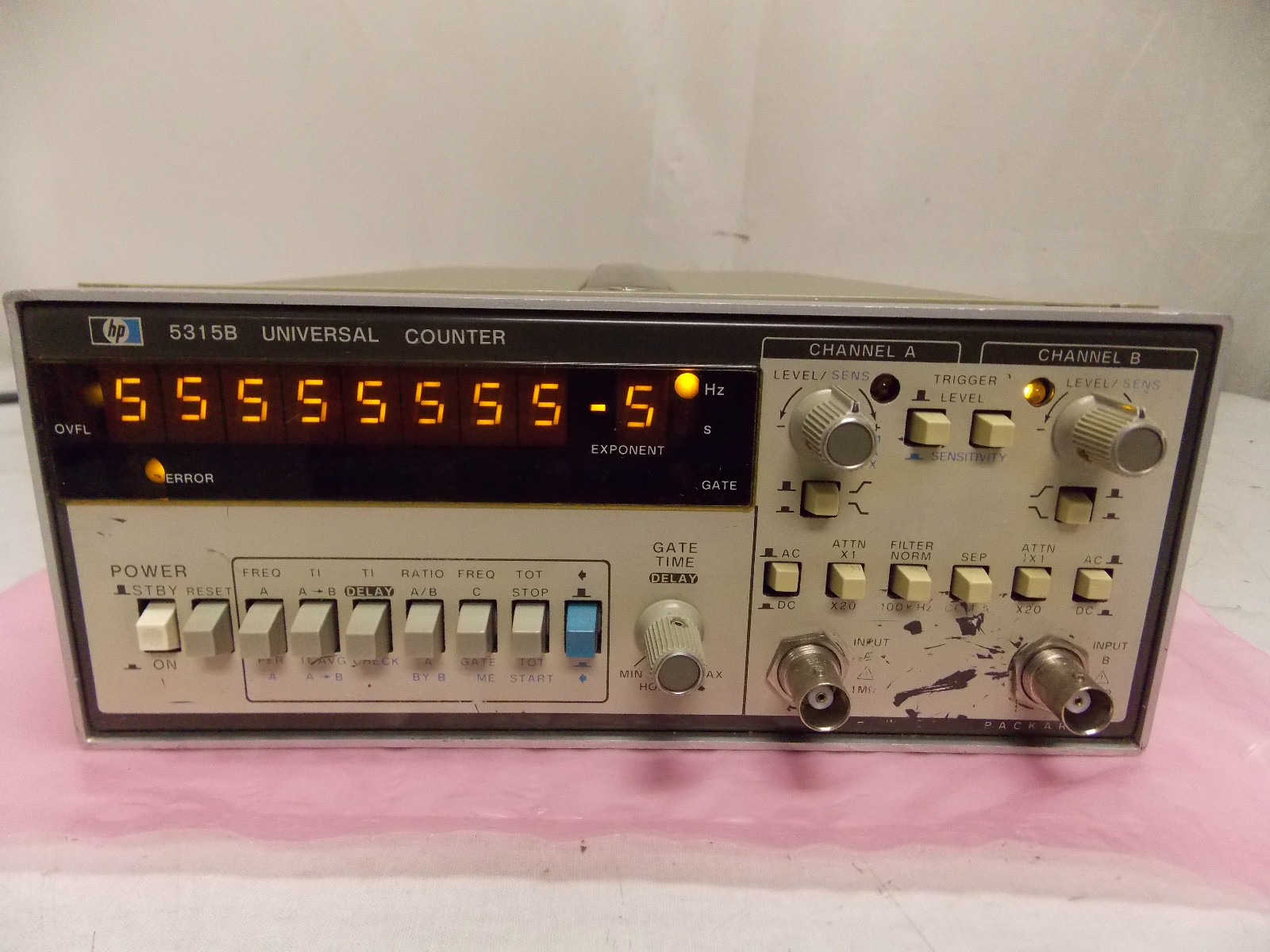 HP 5315B UNIVERSAL COUNTER | eBay