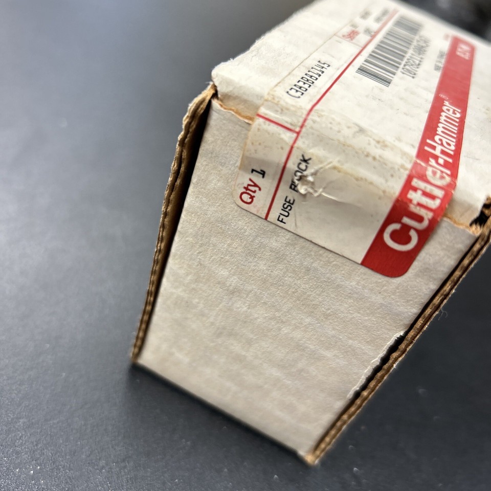CUTLER HAMMER C383B81145 Fuse Block New Sealed Box Eaton | eBay