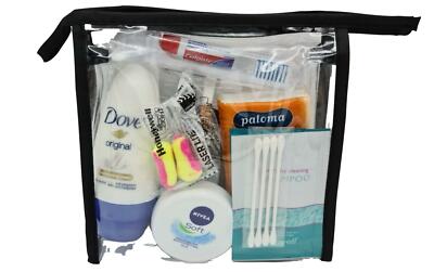 Onlineforu LTD Mini Travel Toiletry Kit Bundle – Flight Essentials for ...