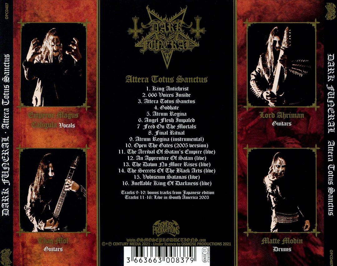 ATTERA TOTUS SANCTUS NEW CD 3663663008379| eBay