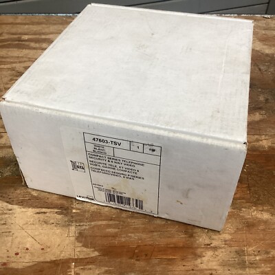 Leviton 47603-TSV Telephone Phone Security Module - New Open Box Item ...