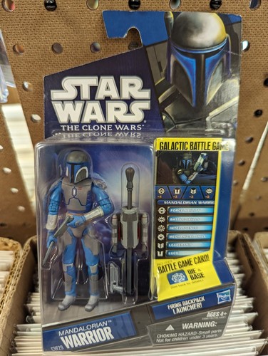 Star Wars The Clone Wars Mandalorian Warrior CW29 Figure | eBay