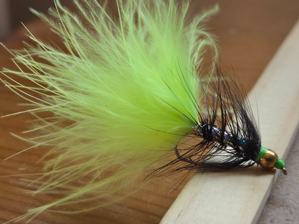 Olive Nomad Fly Fishing Wet Trout Flies | eBay