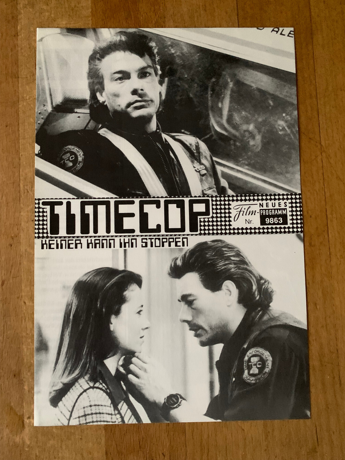 Nfp 9863 ~ Timecop ~ Jean-Claude Van Damme, Ron Silver, Mia Sara ...