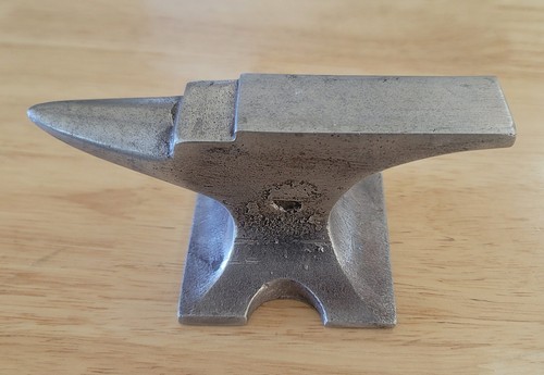 VINTAGE JEWELRY BLACKSMITH WATCHMAKER METAL ANVIL TOOL, 5.5 inches, 12. ...