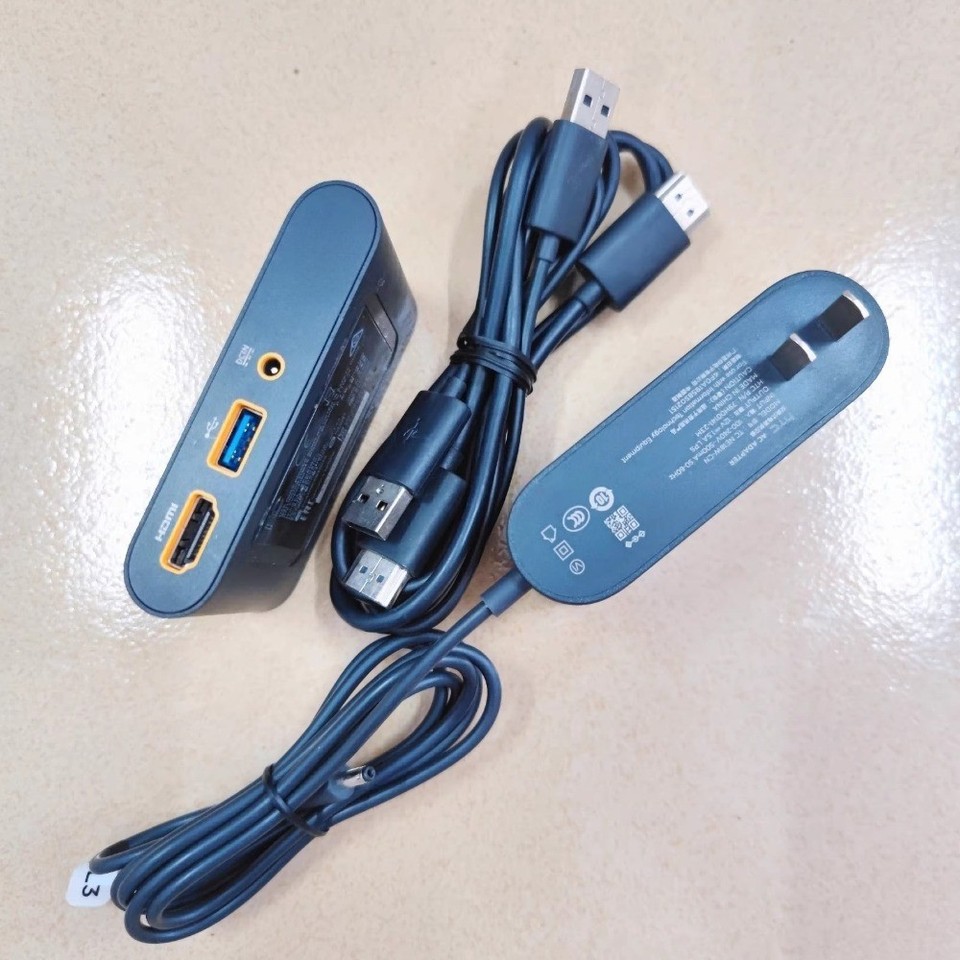 For HTC Vive & Vive Pro Link Box Complete Sets w/Power Adapter/USB/HDMI ...