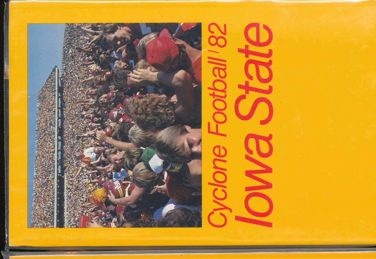 1982 Iowa State Football Media Press Guide em | eBay