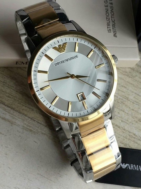 Ar2449q Emporio Armani AR2449 Mens Quartz Watch for sale online | eBay