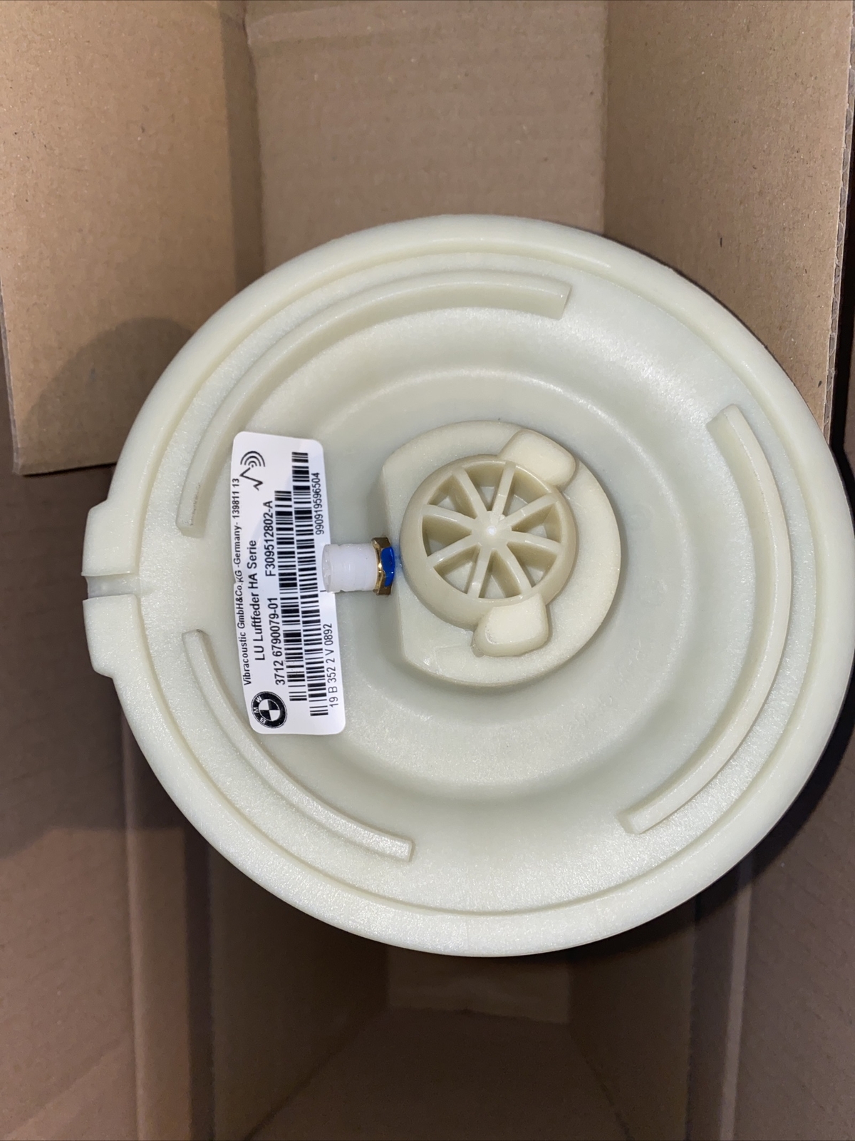 GENUINE BMW Air suspension Pneumatic spring X5 E70 X6 E71 REAR ...