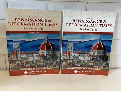 Renaissance & Reformation Times set Memoria Press Book Student ...