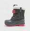 Cat & Jack Toddler Girls Size 9 Gray Teal Pink Winter Snow Boots ...