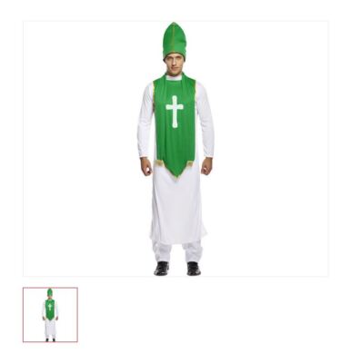 St Patrick Men's Funny Adult Irish Funny Fancy Dress Stag Night Costume ...