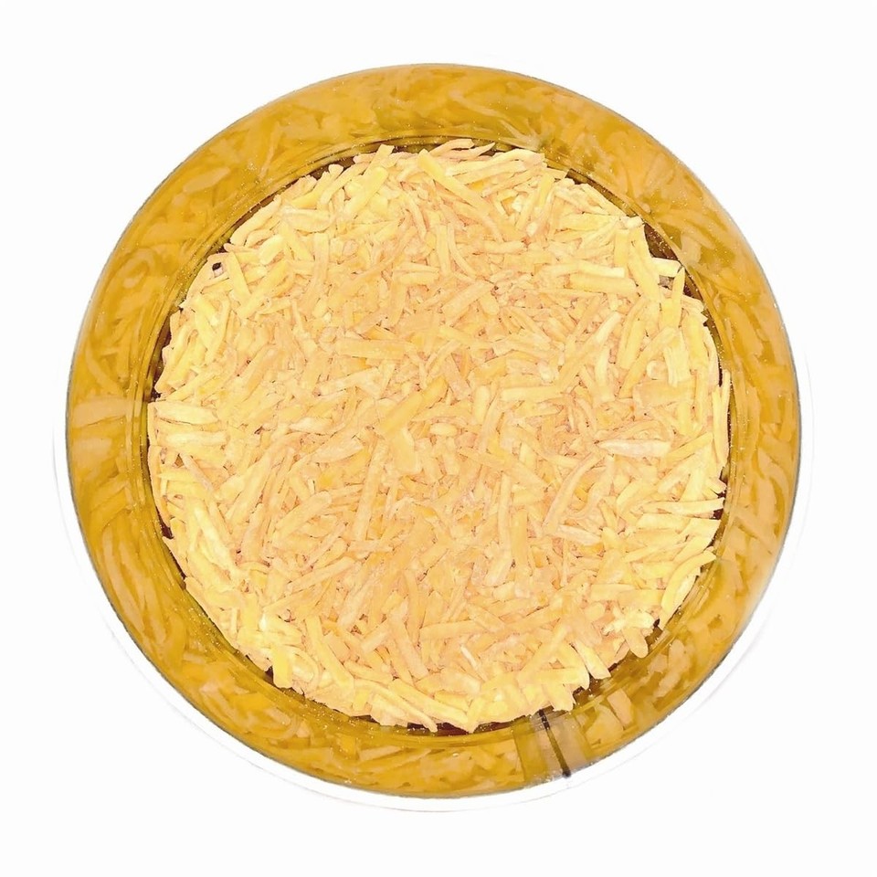 Freeze Dried Sharp Cheddar Cheese Can Jarred and Packed Emergency Food ...