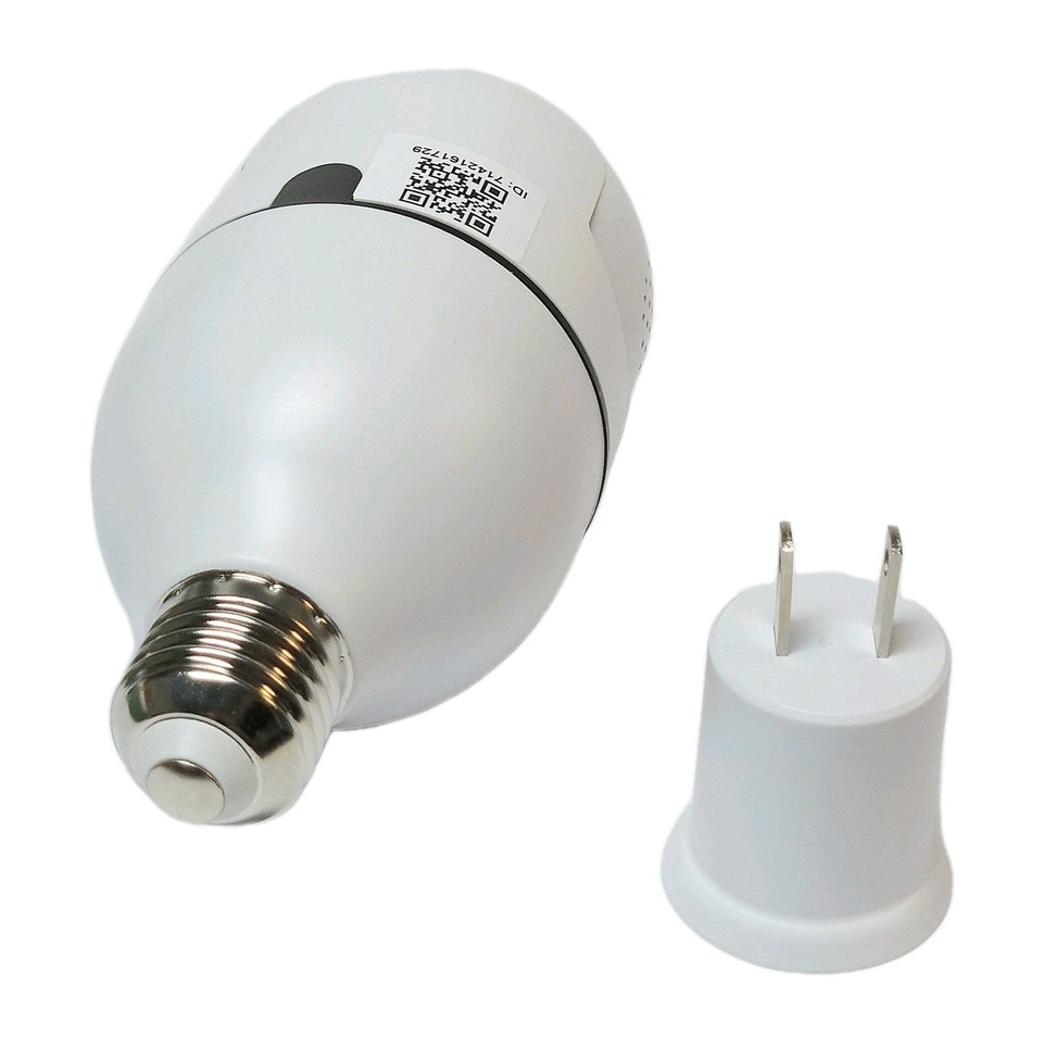 ESEE CLOUD WiFi Smart Camera Model T CP8042LF W3M Bulb Socket Camera ...