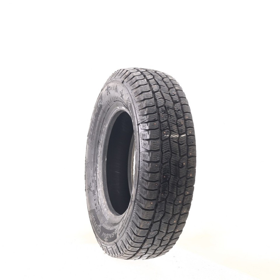 Set of (2) Used LT 225/75R16 Cooper Discoverer Snow Claw Studded (11P0O ...