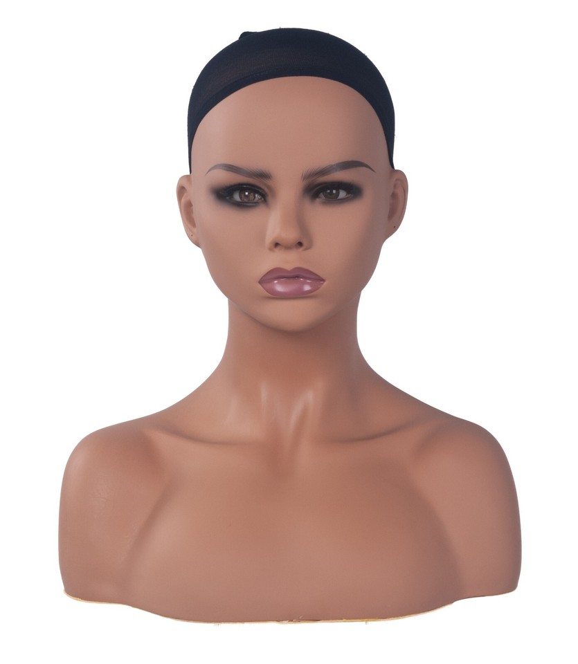 Amazing Mannequin Head Display Head Dummy Shop Window Male Female Black ...