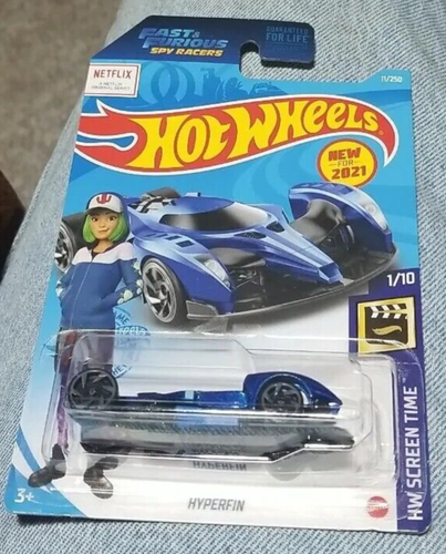 HYPERFIN HOTWHEELS HW SCREEN TIME 1/10 NEW FOR 2021 NETFLIX FREE ...