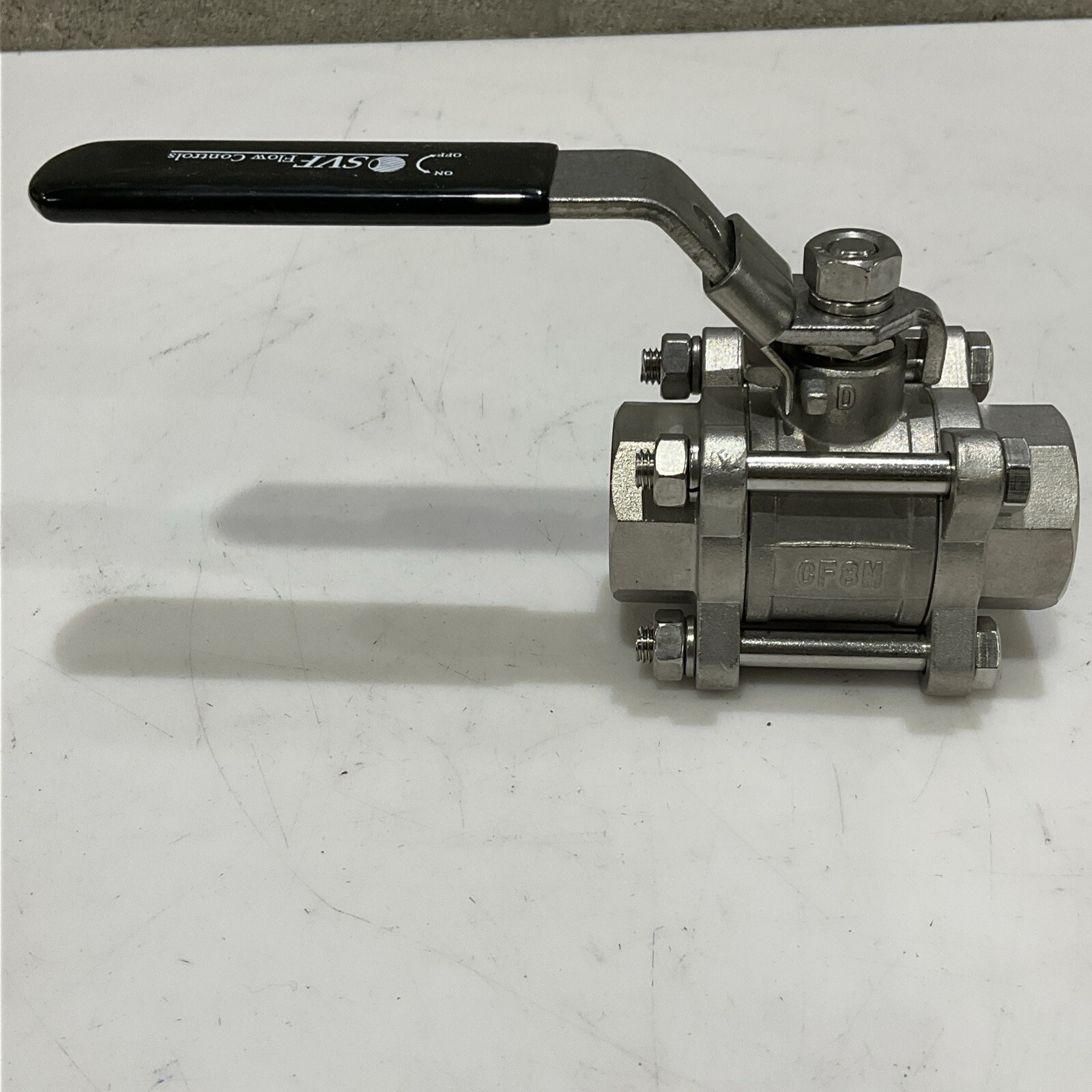 SVF FLOW CONTROLS 1000WG 3PC BALL VALVE 1" 1000#WOG CF8M C2H | eBay