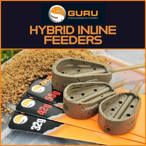 GURU HYBRID INLINE FEEDERS - NEW | ALL SIZES - COARSE/MATCH FISHING | eBay UK