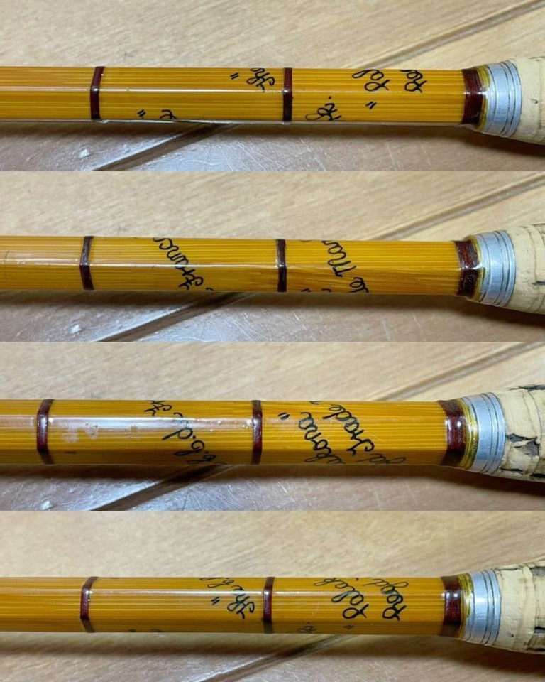 HARDY Fly Rod Palakona Bamboo SeaSeed 8ft 2-piece Fly Fishing | eBay