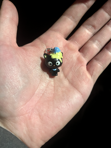 Sanrio Characters Chococat Icecream Hat Mini Figure Keychain | eBay