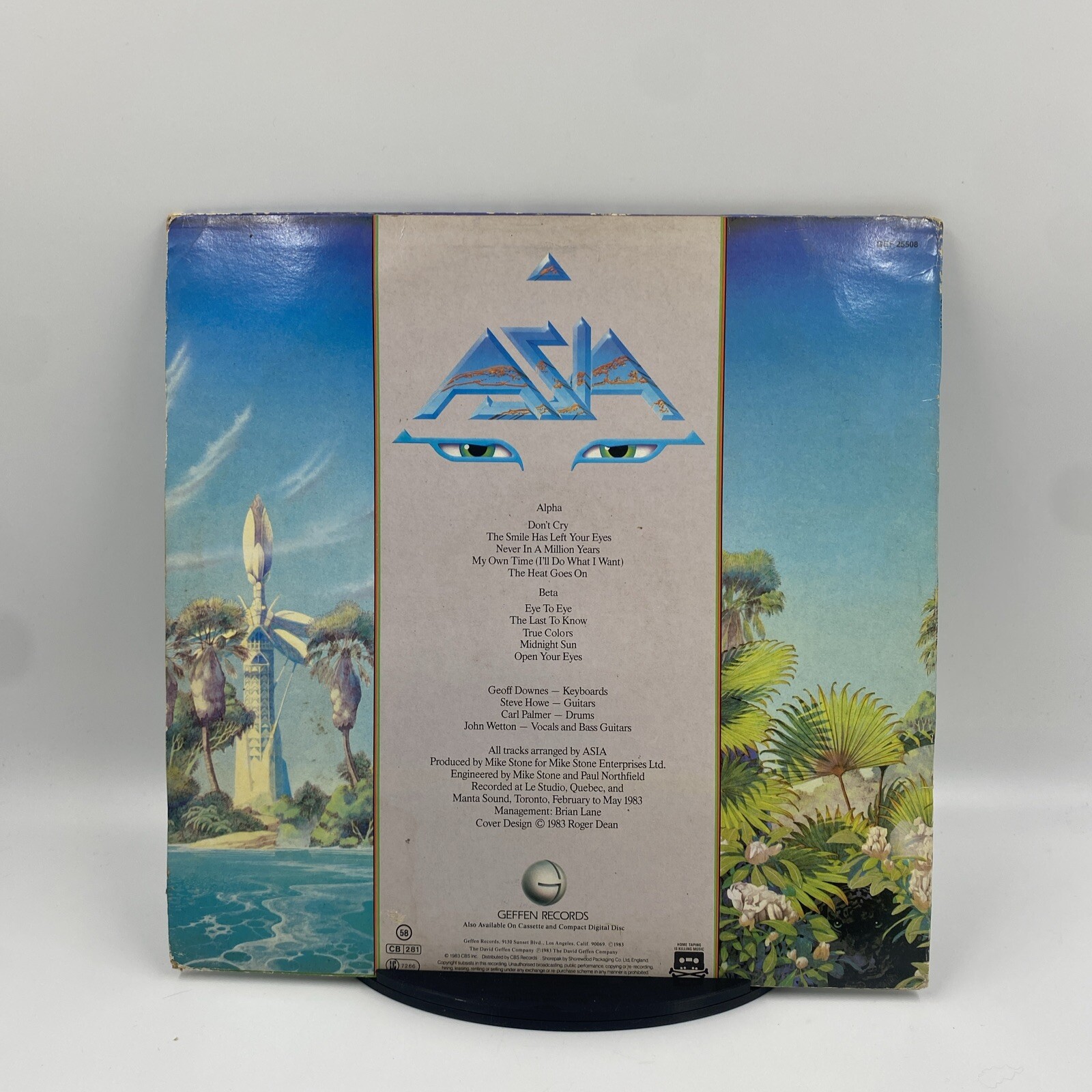 Asia, Alpha, 1983 LP VG/G+ | eBay