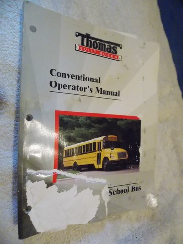 OEM Thomas Built Buses 2000 Conventional Owner Operator Maintenance ...