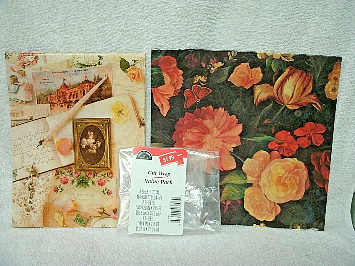 Victorian Wrapping Paper Victorian Vintage Christmas Wrapping Paper