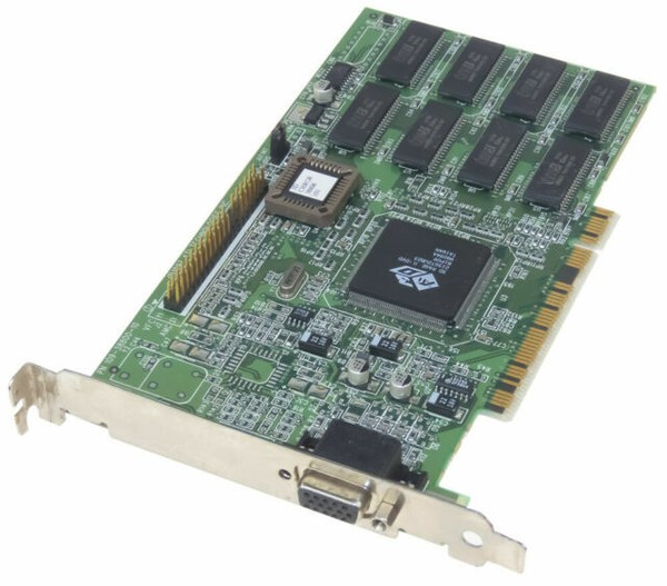 ATI 3d Rage II DVD Mach 64 PCI 4mb 109-38800-10 Graphics Card for sale ...