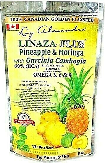 Linaza Plus With Pineapple Moringa and Garcinia Cambogia 16oz for sale ...