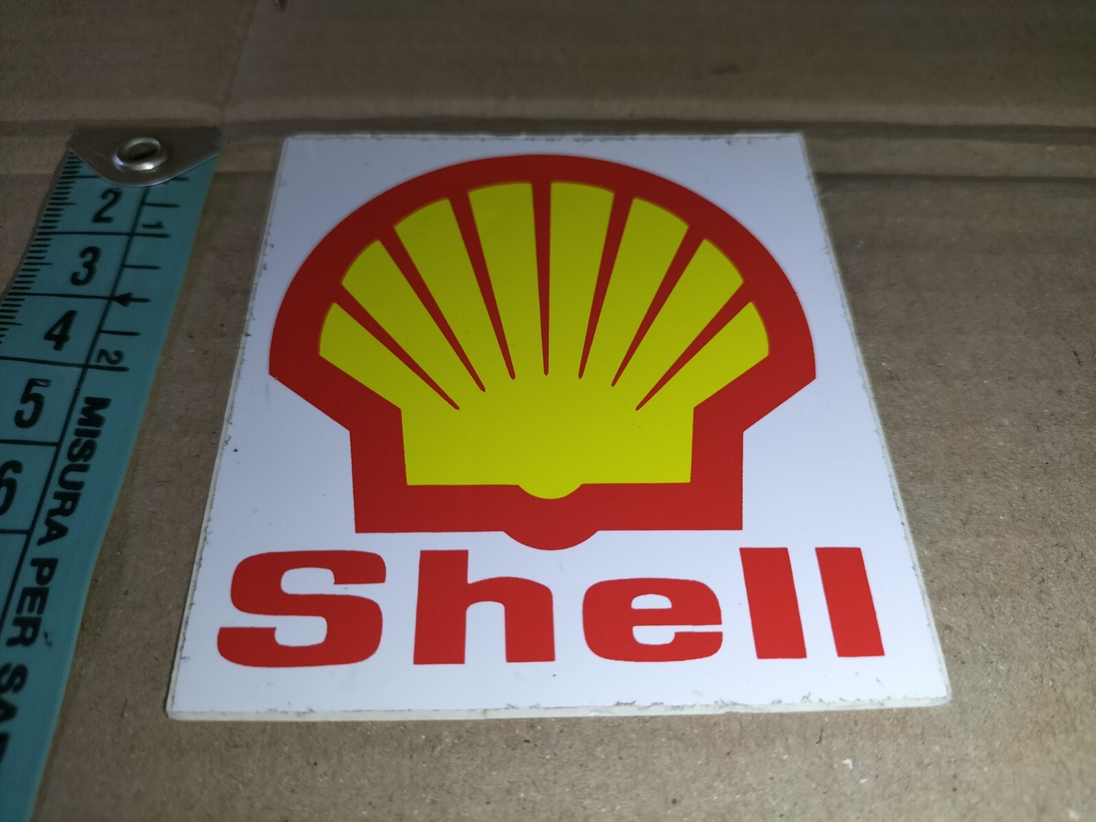 Autocollant Stickers Publicitaire Vintage de Collection Marque Shell ...