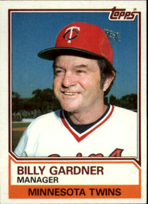 1983 Topps #11 Billy Gardner MG | eBay