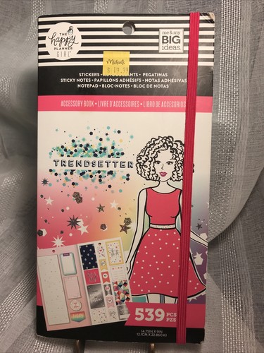 The Happy Planner Girl Accessory Book Stickers TRENDSETTER 539pcs NEW ...