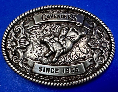 Cavender's Since 1965 Western Wear Co Cowboys Cowgirls Belt Buckle | eBay
