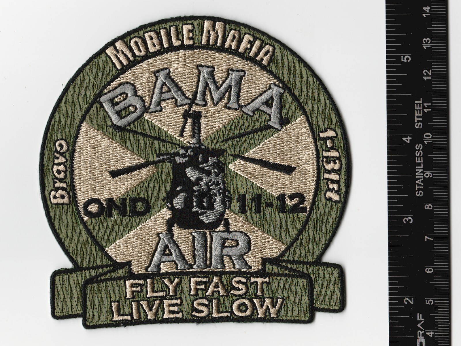 US Army Aviation Patch, B CO 1-131st AVN "MOBILE MAFIA" AL ARNG | eBay