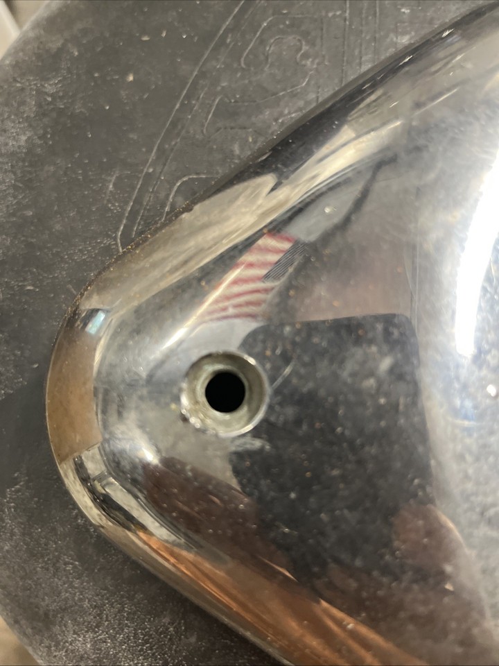 S&S Tear Drop Air Filter Cleaner Cover Super E G Chrome Harley Davidson ...