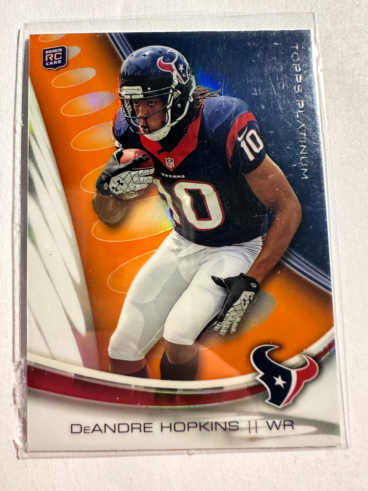 K93,902 - 2013 Topps Platinum Orange Refractors #122 DeAndre Hopkins | eBay