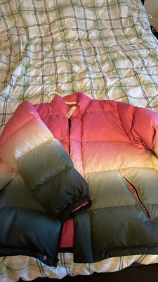 Supreme Puffy Gradient Jacket Pink Size L NWT SS18 Deadstock | eBay
