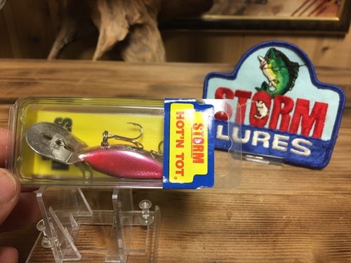 Vintage Storm Pre Rapala Hot N Tot HTF H157 Walleye Bass Fishing Lure ...