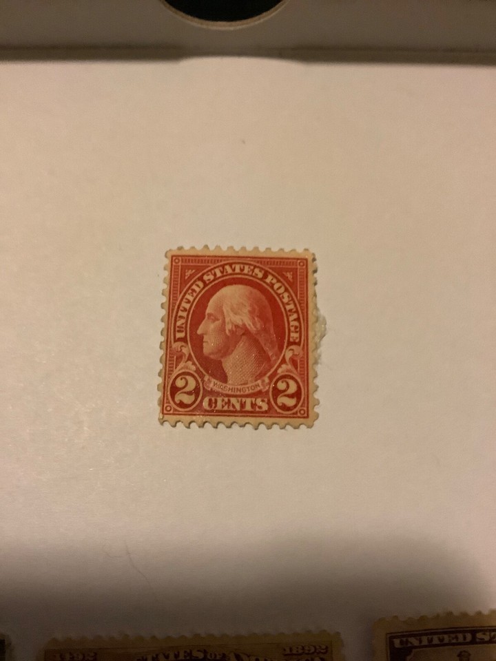 U.S. GEORGE WASHINGTON 2 Cent Red STAMP | eBay