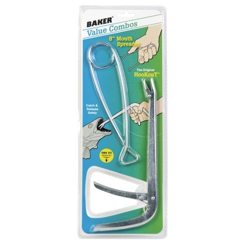 Baker Combo Original Hookout with 8" Mouth Spreader hook remover catch ...