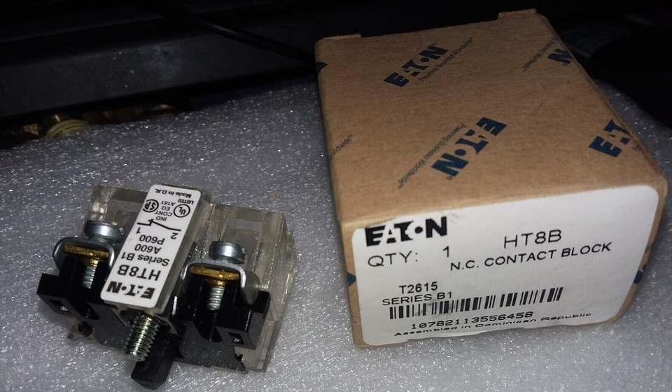 Eaton HT8B Contact Block N.C. NEW!!! in Box | eBay