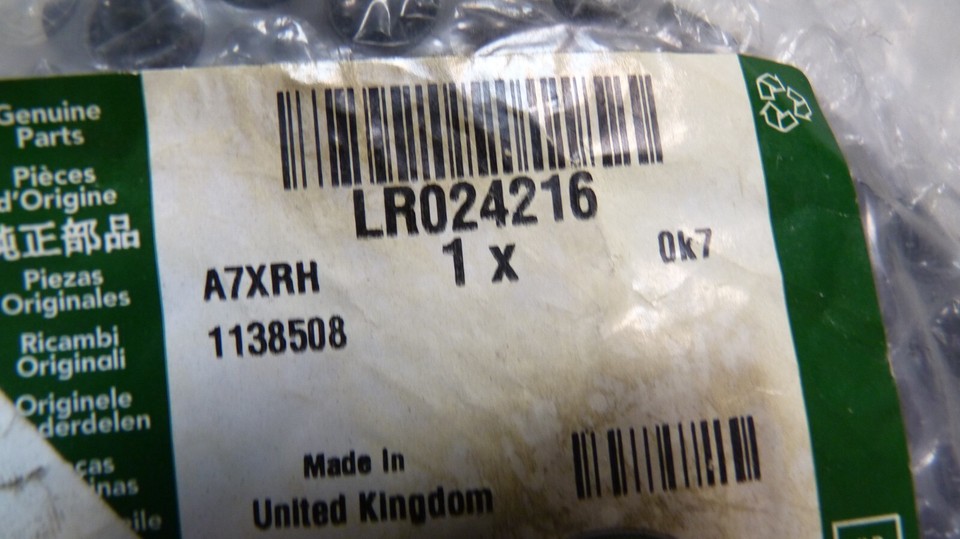 LR024216 - Siège de ressort d'amortisseur Land Rover pour Range Rover ...