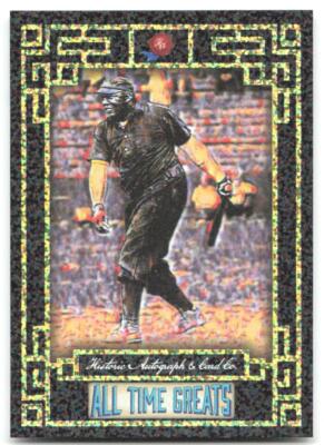 2024 Heritage Autographs & Card Co #7 Rube Foster Black Refractor PR ...
