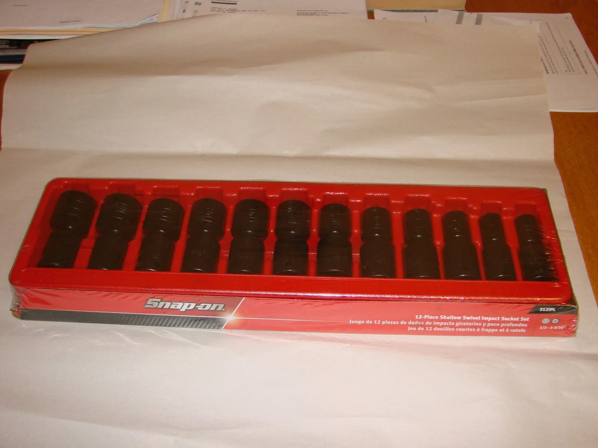 Snap-On 7pc Impact Swivel Universal Socket 1/2 Drive, 49% OFF